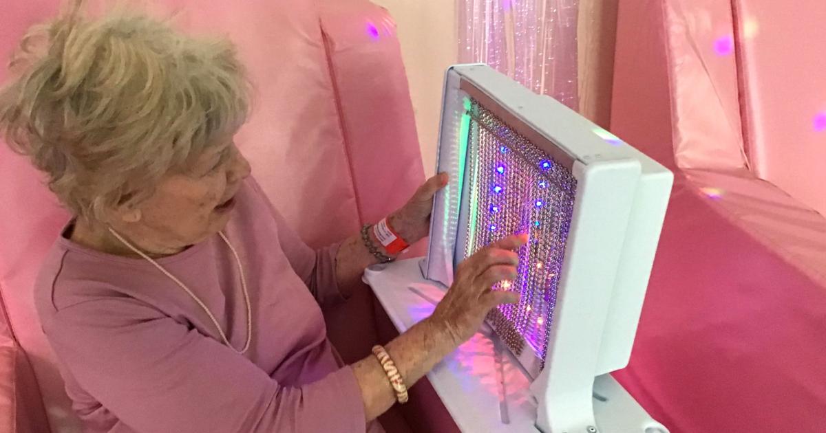 How Sensory Rooms Make a Difference in Dementia Care | Hebrew SeniorLife