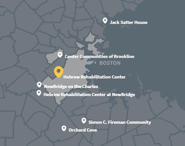 Locations in Greater Boston | Hebrew SeniorLife